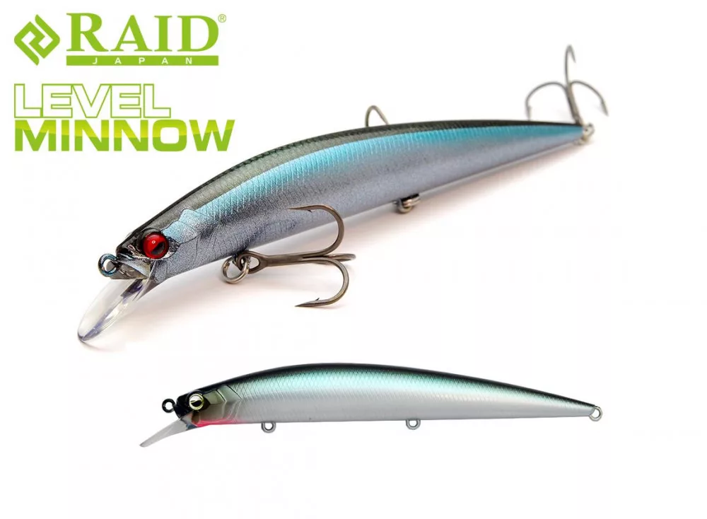 Raid Japan RAID LEVEL MINNOW 125mm 14gr 008 Just Bait